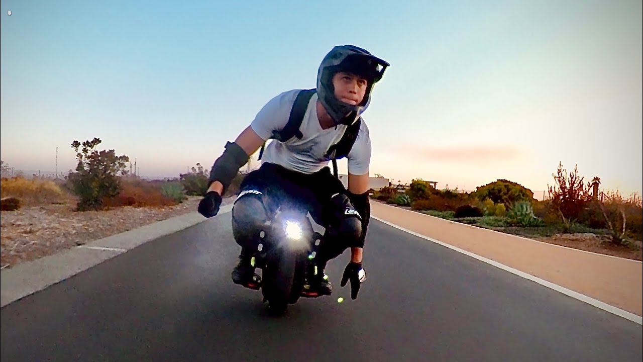 Begode EXN - EUC Seated Riding - YouTube