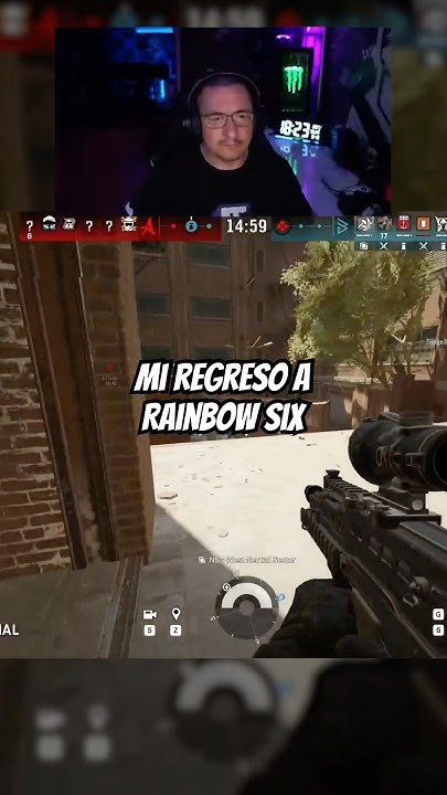 Mi regreso a R6 #clip #gaming #rainbowsixsiege - YouTube