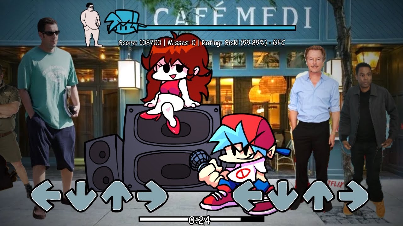 FNF - VS Adam Sandler - Adam The Sequel (by Biltro) - [FC/4k] - YouTube