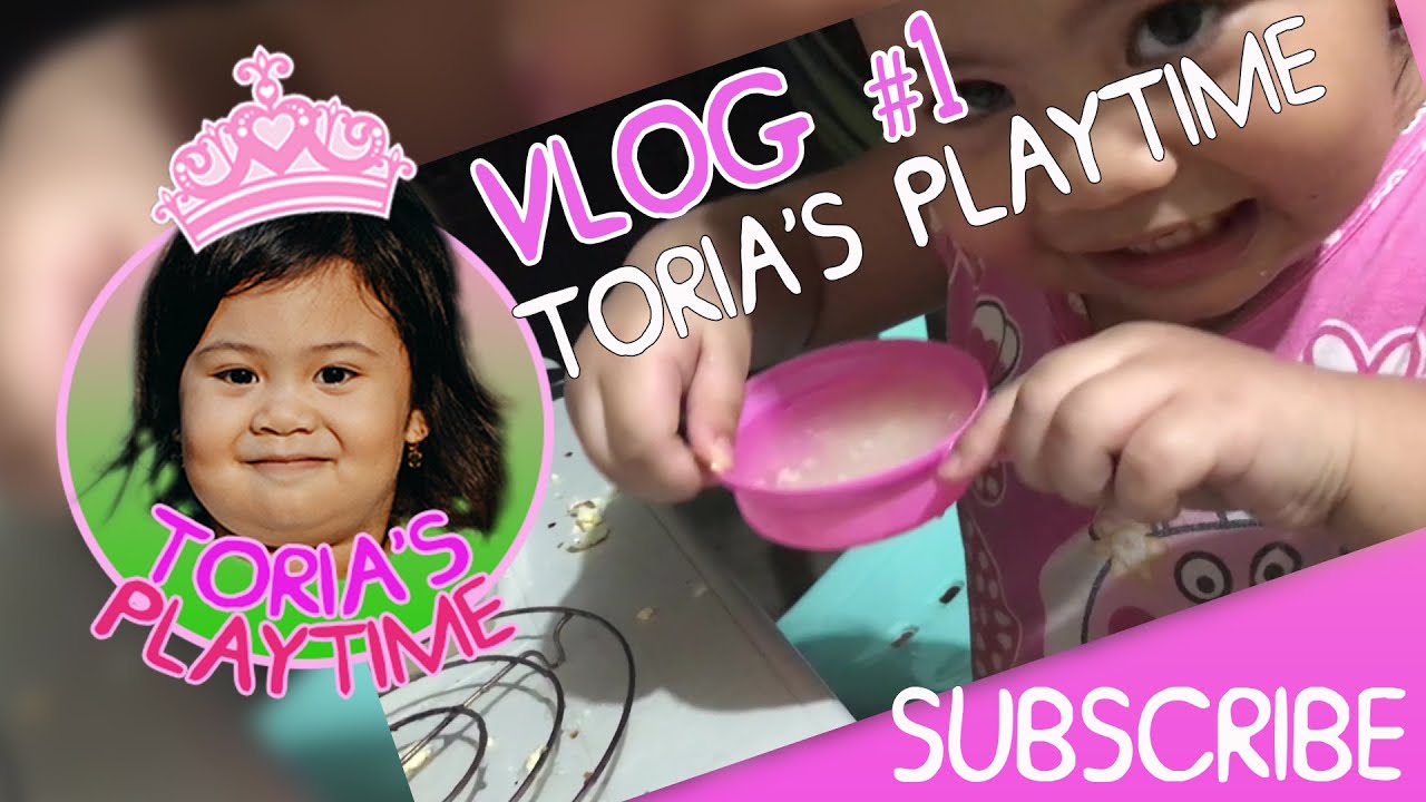 Toria's Playtime Vlog #1 - Cooking Time - YouTube