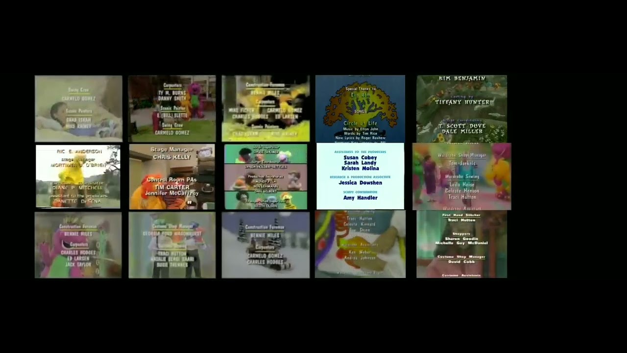 Barney Sesame Street Disney's Sing Along Songs and Blues Clues Remix ...