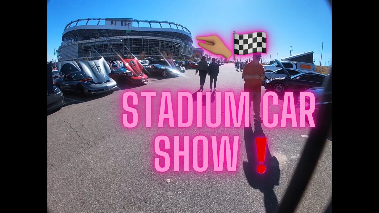Car show at Broncos Stadium with Joanna Pt.1 🎥🏁💯 - YouTube