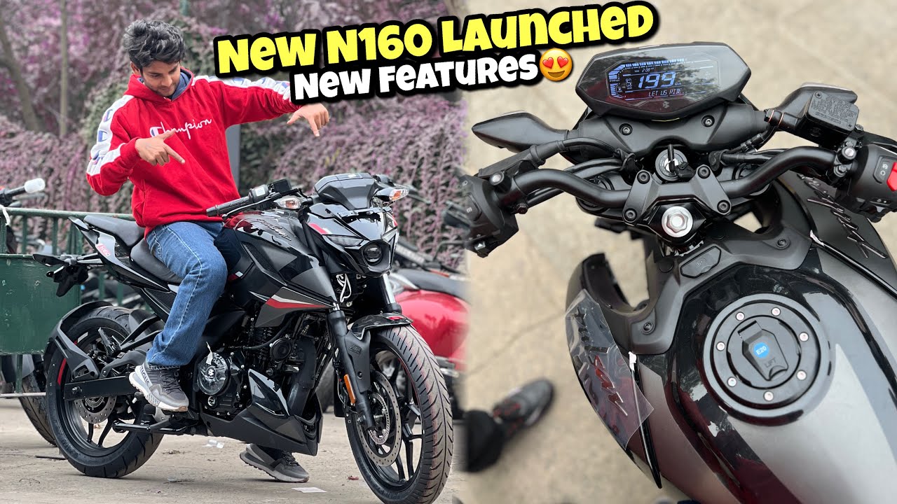 2024 Bajaj N160 Launched With Digital Meter😍😍With New Features🔥 - YouTube