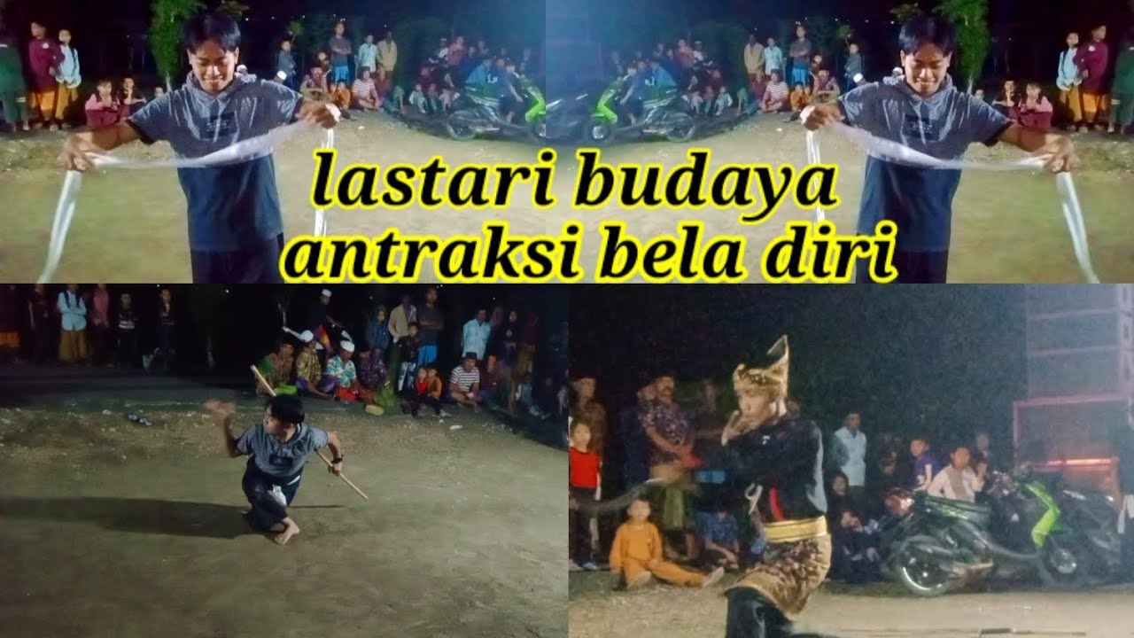 lastari budaya antraksi bela diri - YouTube