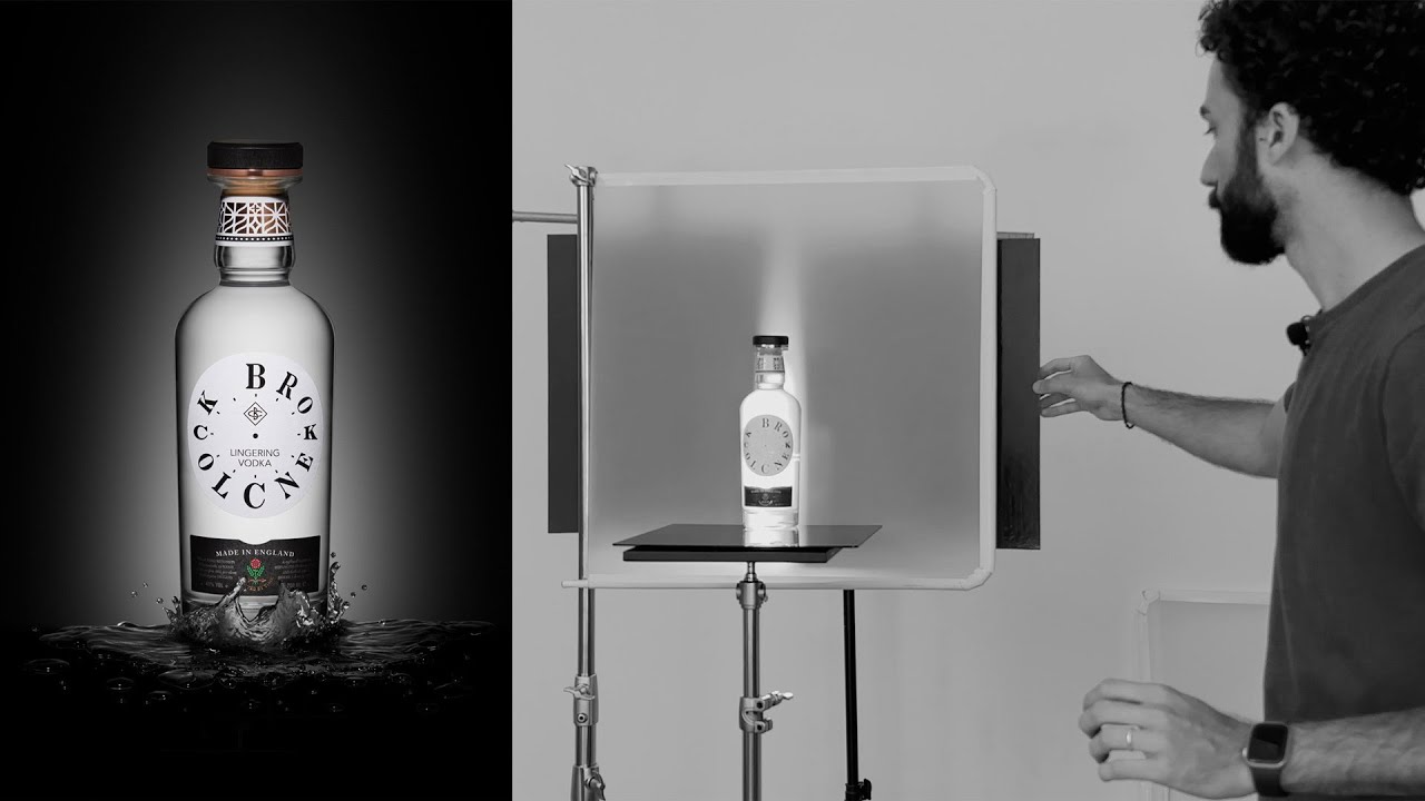 Fotografare bottiglie di alcolici in stile creativo - YouTube