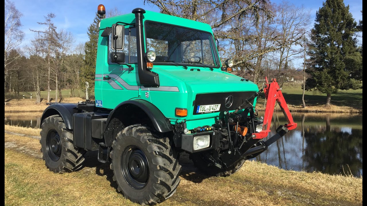 Unimog U1600 Agrar Restauration; MB trac und Unimog im Einsatz - YouTube
