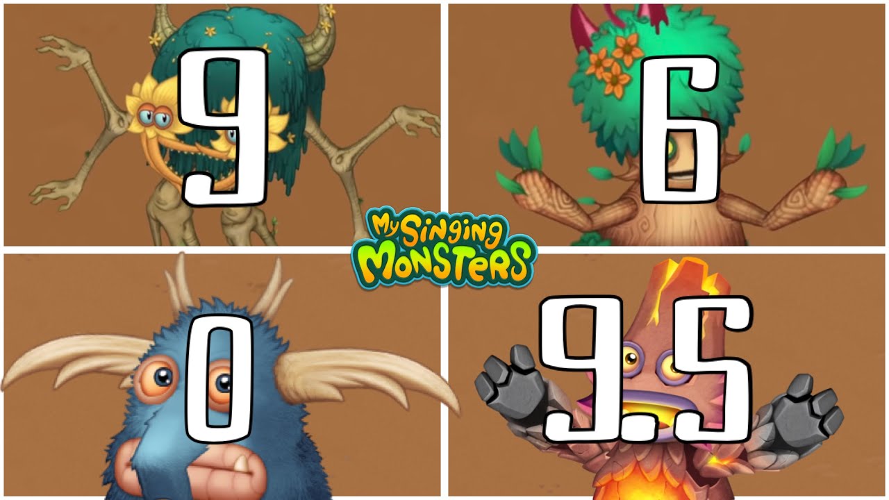 Rating Amber Island Monsters (My Singing Monsters) - YouTube