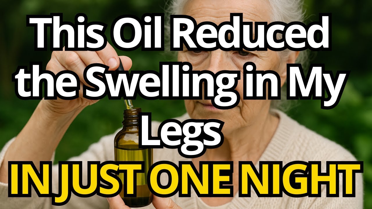 This OIL Reduces Leg Swelling While You SLEEP — It’s Not a Myth - YouTube