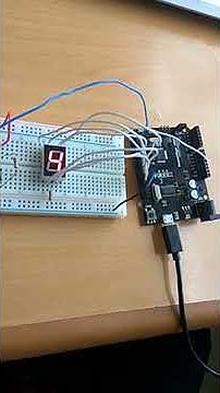 A Decade Counter using Arduino and Seven Segment Display - YouTube
