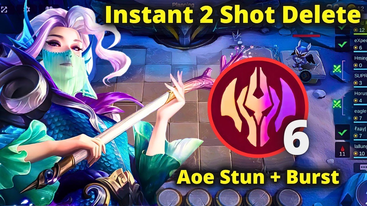 INSTANT 1 SHOT EVERYTHING IMMORTALS LUO YI WITH YUKI 2ND SKILL | MLBB ...