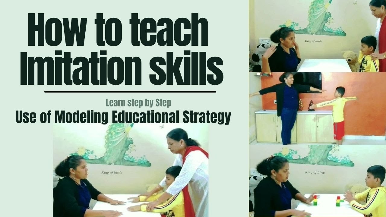 How to teach Imitation Skills to Kids| Importance of Imitation| Child ...