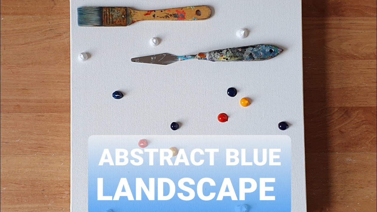 Paint With Me Acrylic Abstract Landscape Painting #Art / Anjali Fine ...