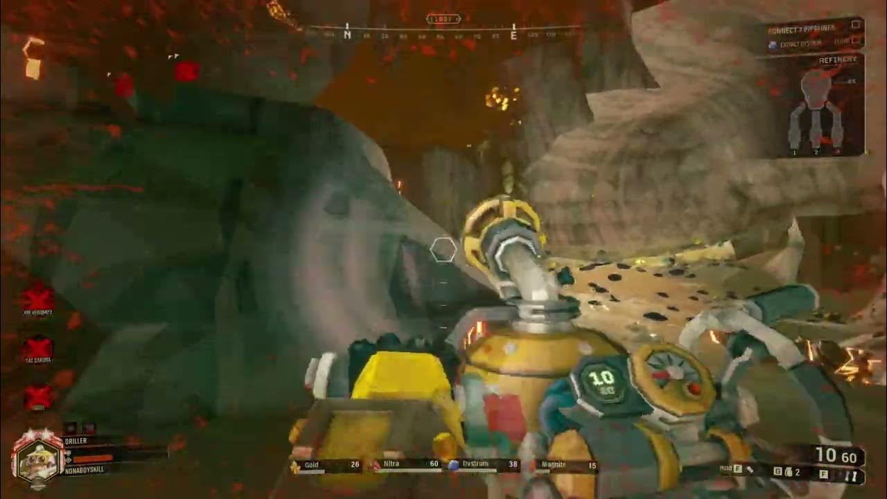 Deep Rock Galactic: Lucky Cave Leech Interaction - YouTube