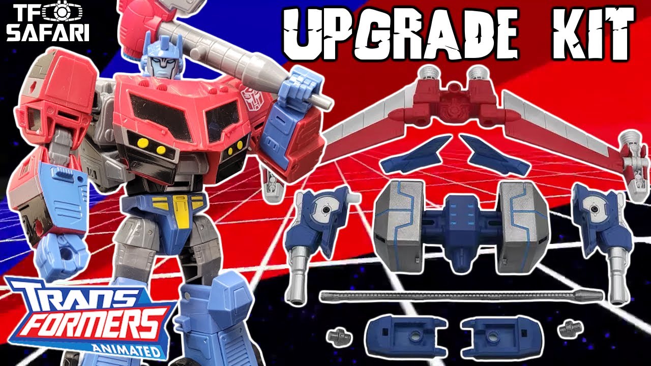 BDT Jetwing Upgrade Kit for Legacy Animated Optimus Prime - YouTube