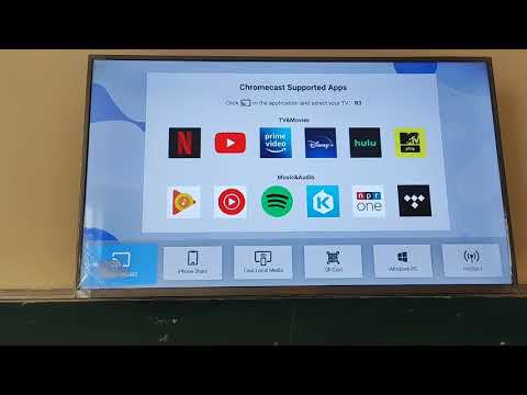 Shivaki televizorlarini telefonga simsiz bog'lash bo'yicha videoqo'llanma.