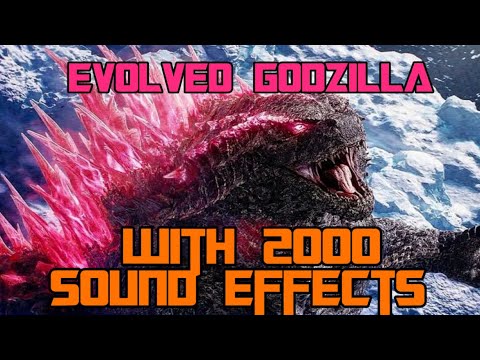 Evolved Godzilla with Godzilla 2000 sound effects - YouTube