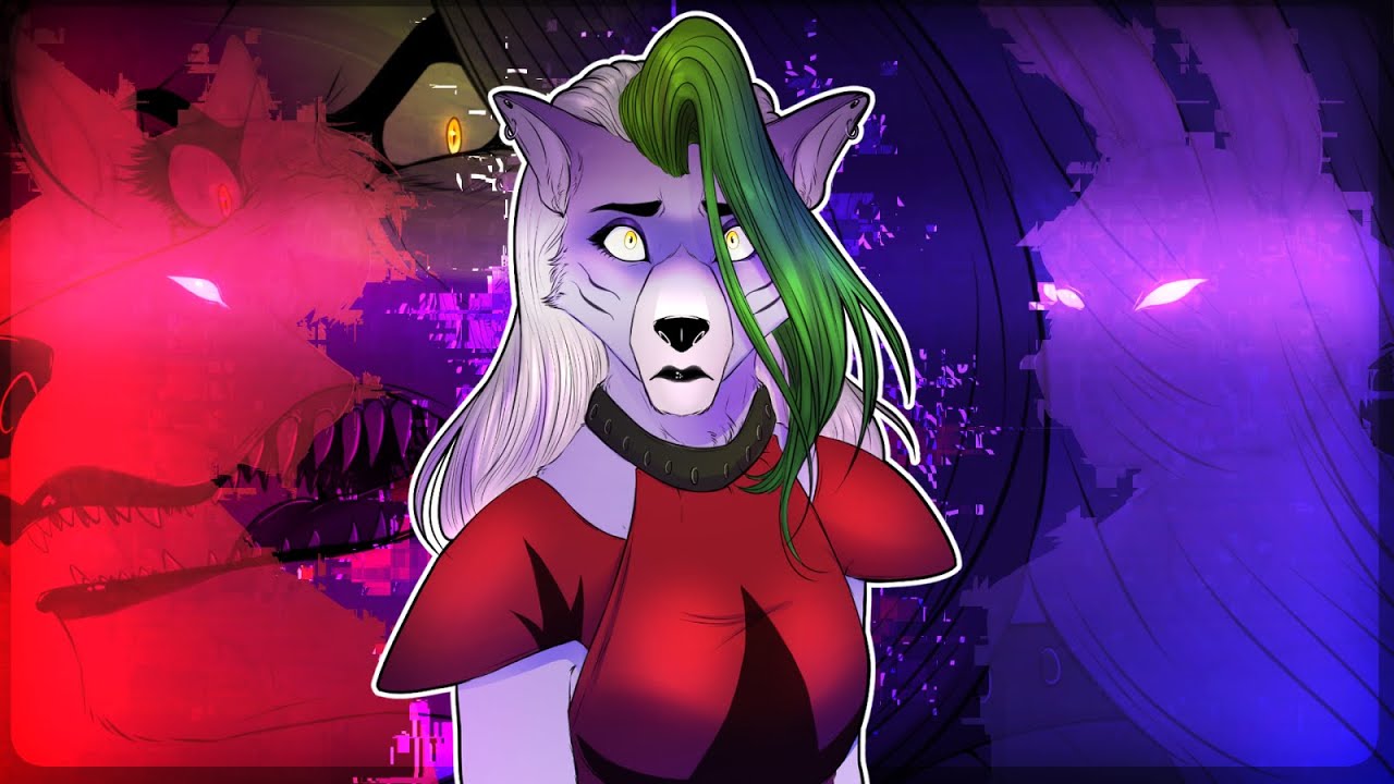 Roxy's Nightmare of Bonnie & Foxy (FNAF security breach animation ...