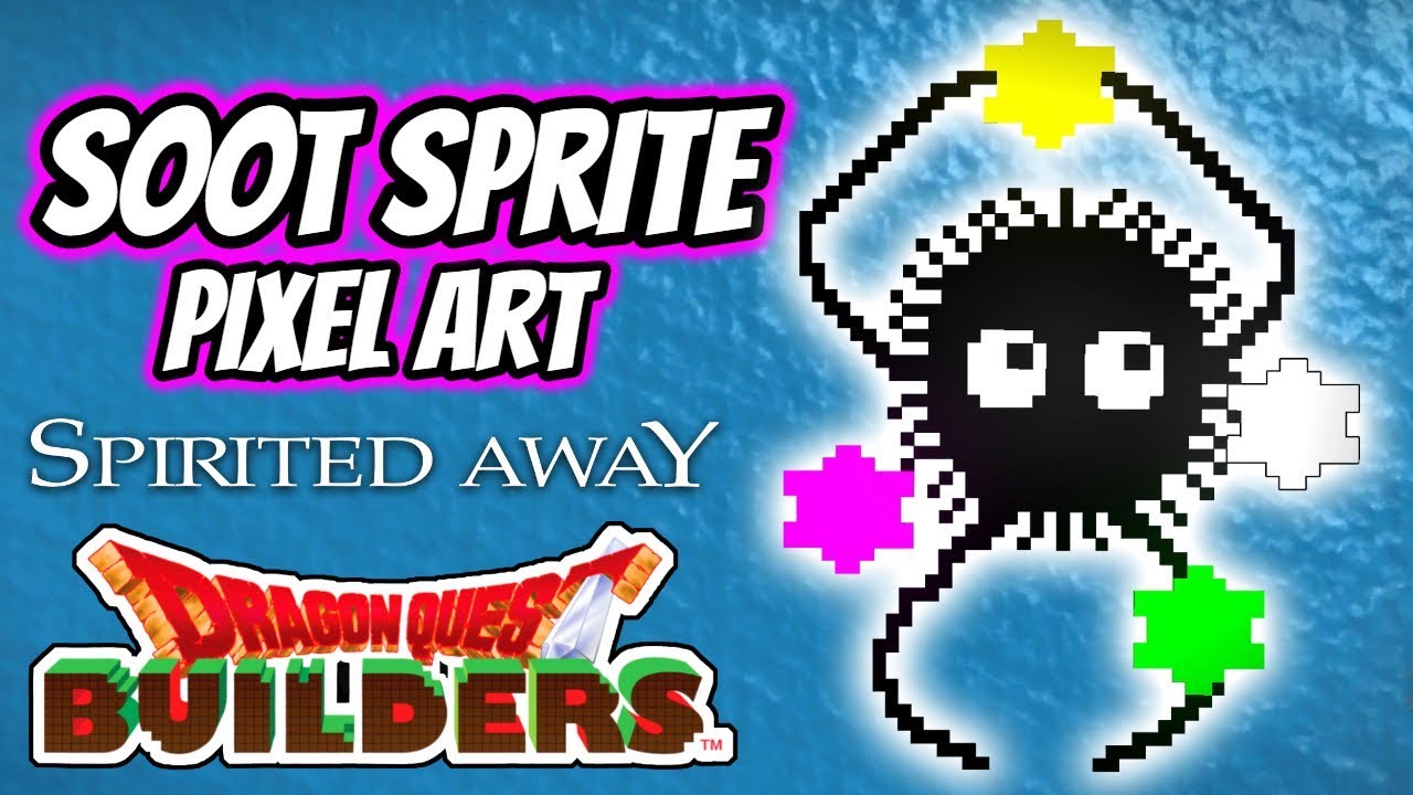 Dragon Quest Builders | Pixel Art - Soot Sprite - YouTube