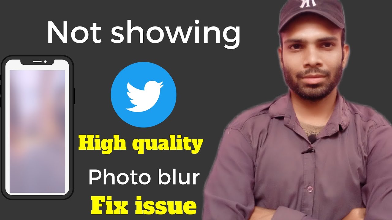 not showing high quality images on twitter | showing blur | how to fix ...