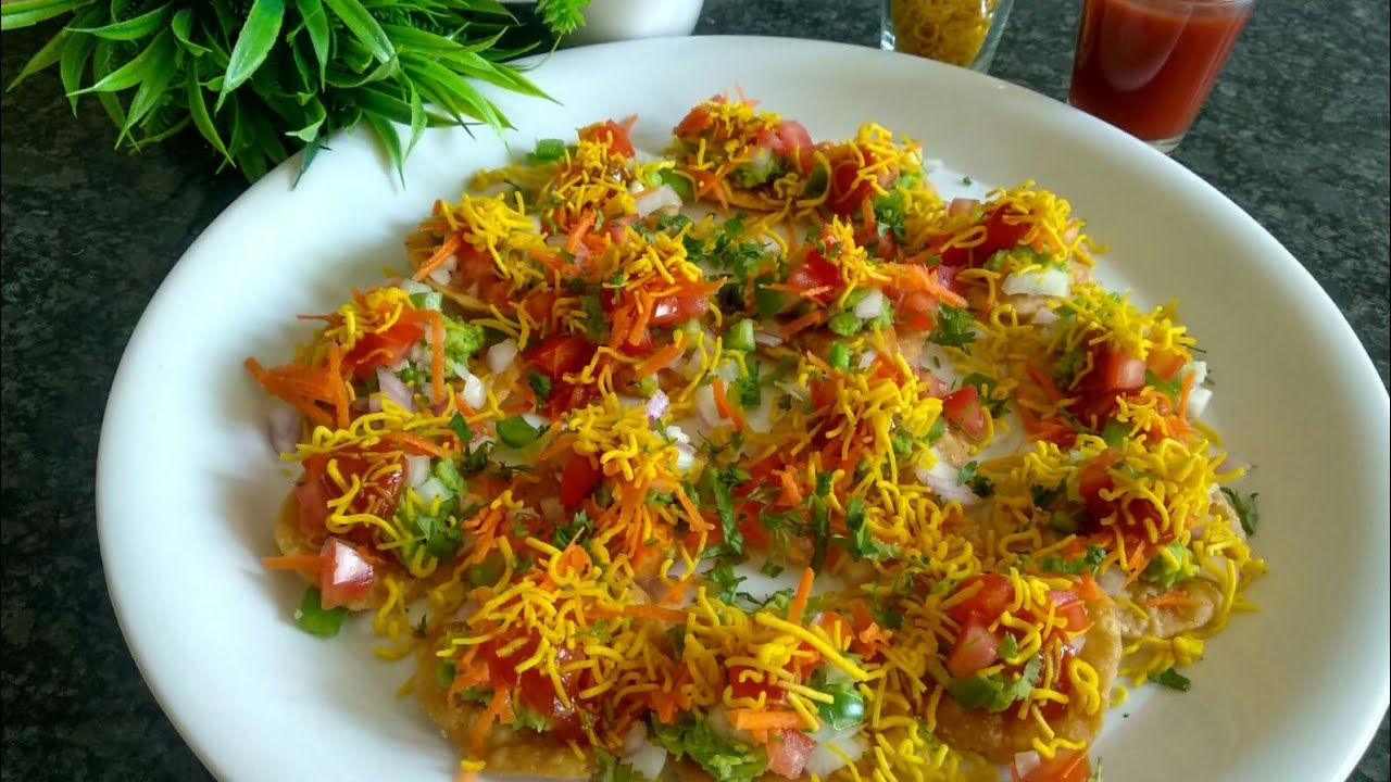 Papdi Chaat||Nippat Chaat||Street Style Recipe|| Evening Snacks Recipe ...