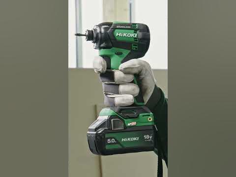 HIKOKI WH18DC Accu slagschroevendraaier. HiKOKI elektrisch gereedschap. - YouTube
