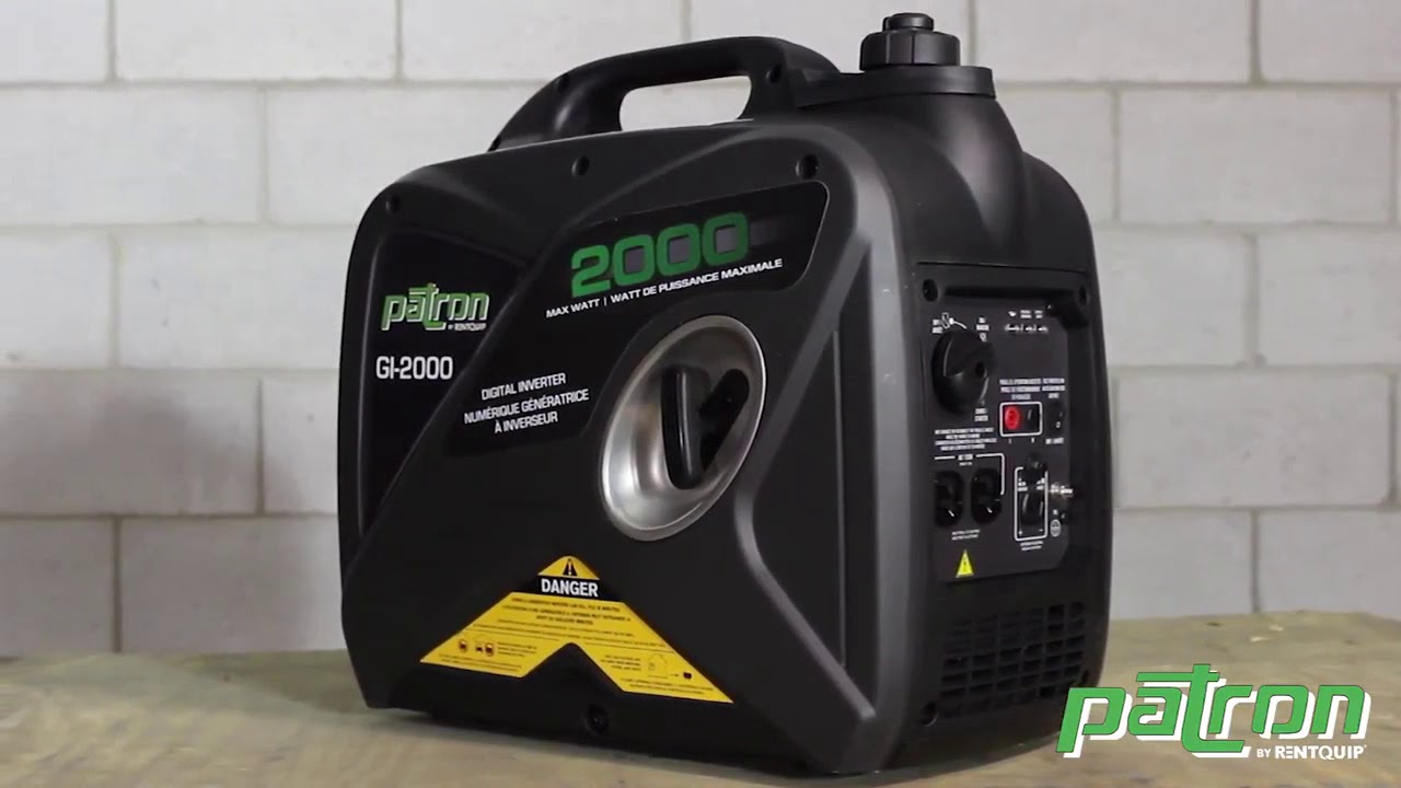 Génératrice Patron Inverter - YouTube