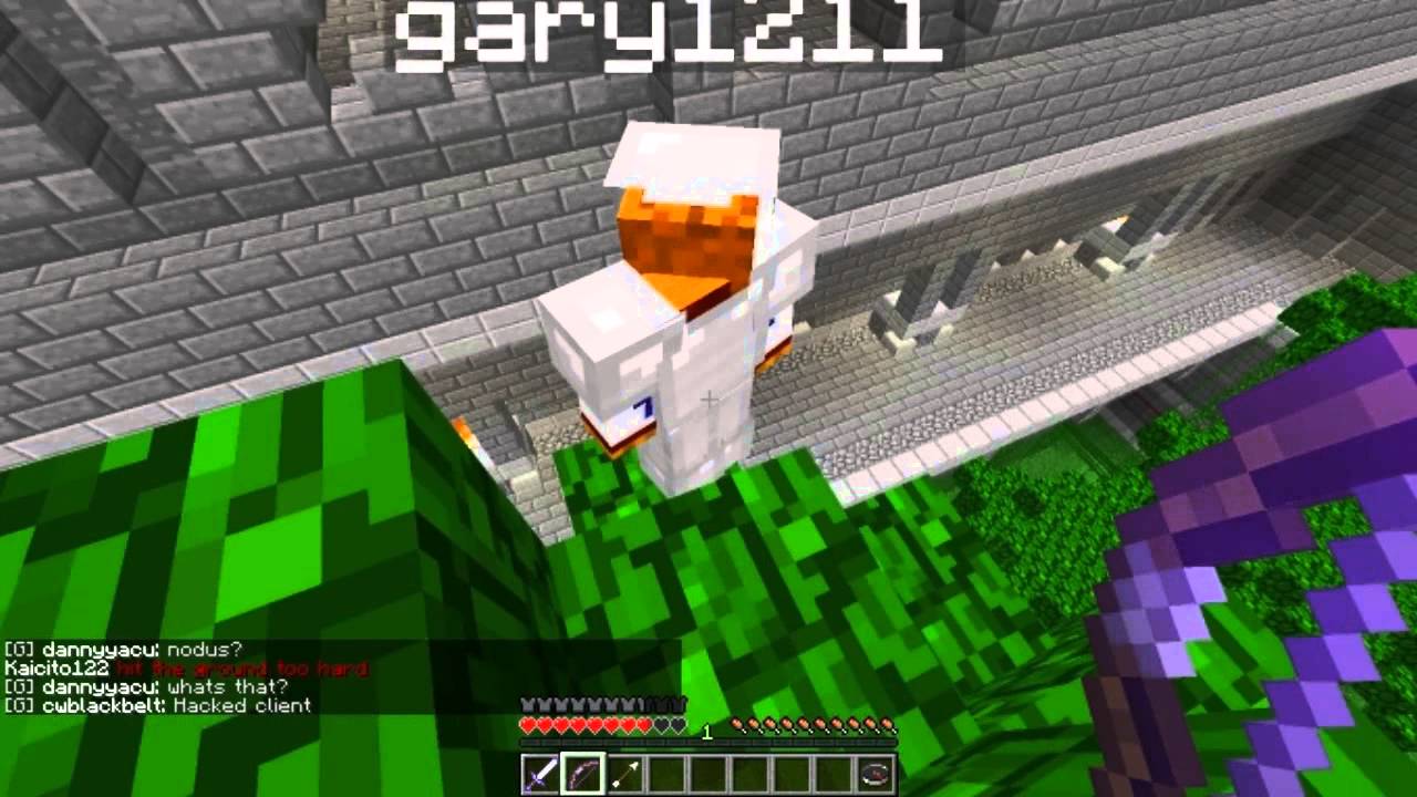 Cool Trick on RoxBot.com with Gary1211! Minecraft PVP Server - YouTube