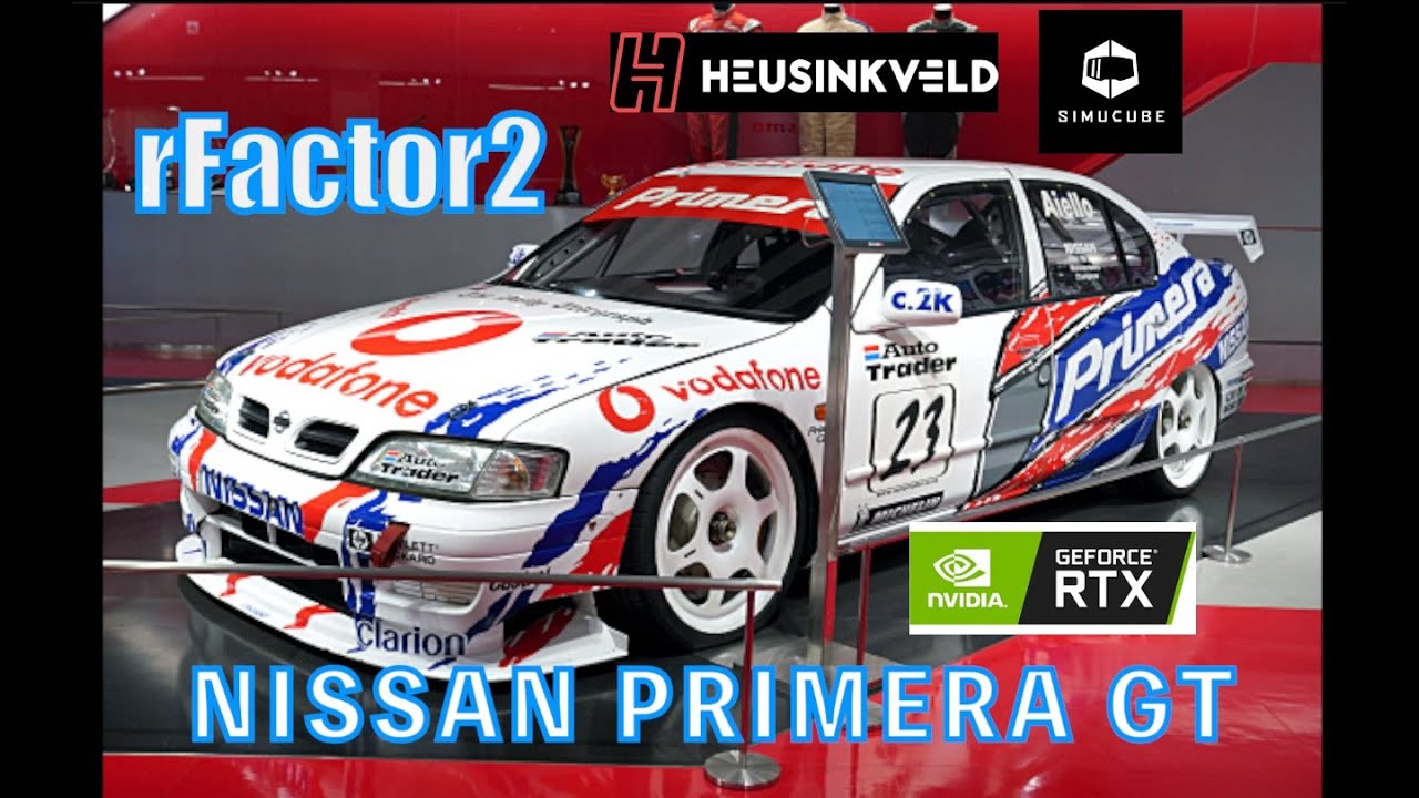 rFactor2 NISSAN PRIMERA GT RACE - YouTube