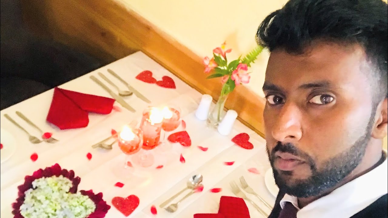 How to decorate honeymoon dinner table/how to decorate honeymoon table ...