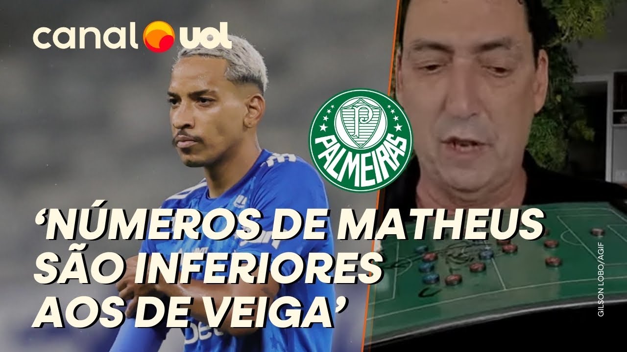 PALMEIRAS: MATHEUS PEREIRA PARTICIPOU DE MENOS GOLS QUE VEIGA NO ANO, DIZ PVC - YouTube