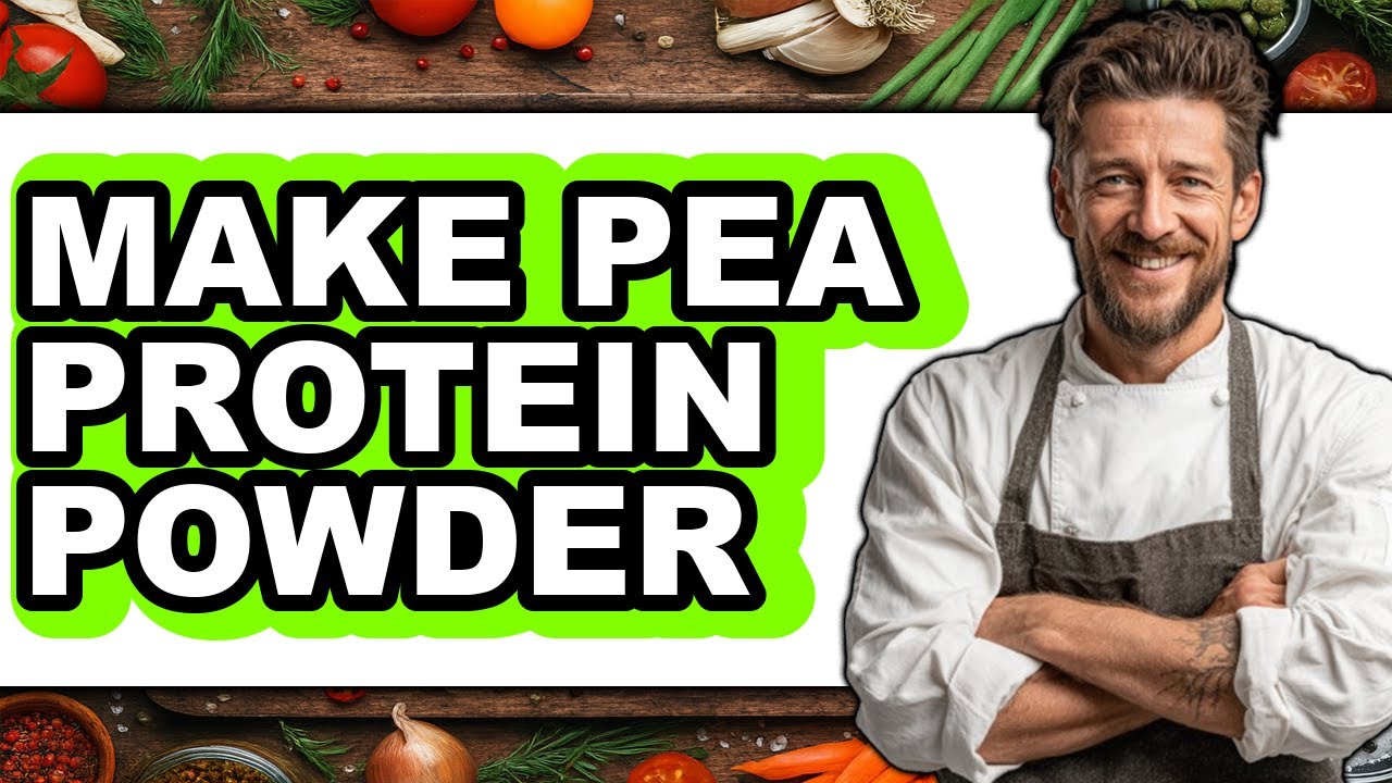 How To Make Pea Protein Powder - Step By Step - YouTube