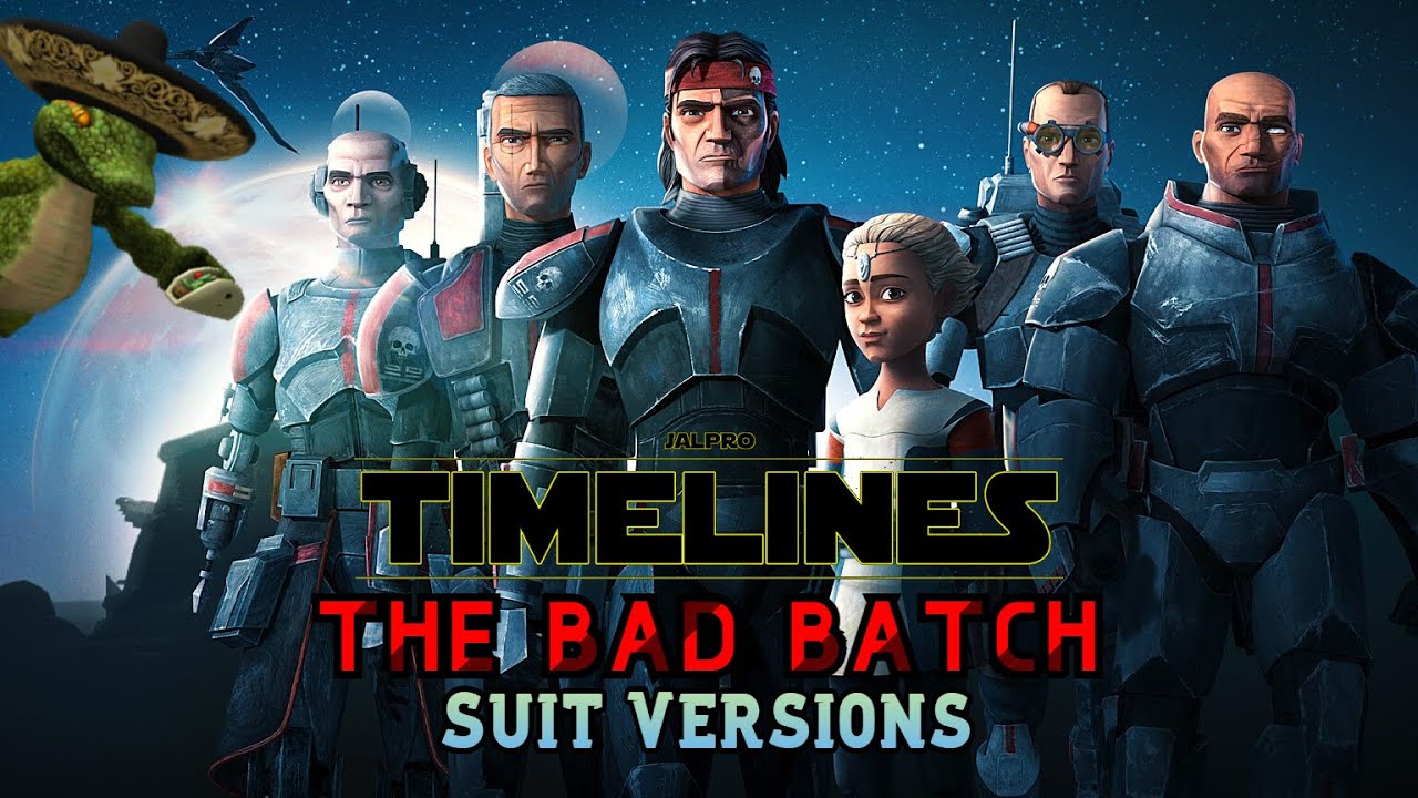 Star Wars Timelines RP - The Bad Batch Suit Versions (serie) - YouTube