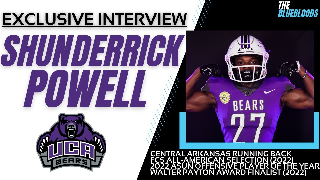 ShunDerrick Powell (Central Arkansas RB) Interview | The Bluebloods ...