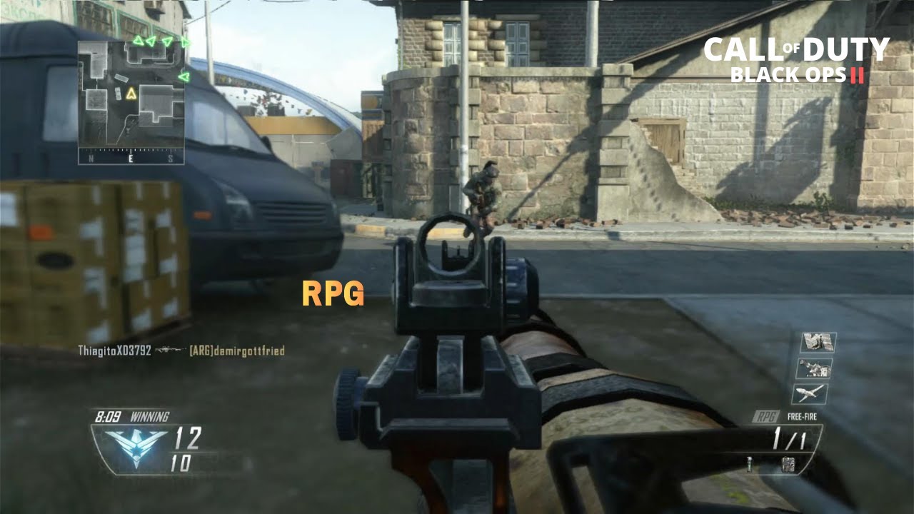 Usando el RPG en Call of Duty Black Ops 2 - YouTube