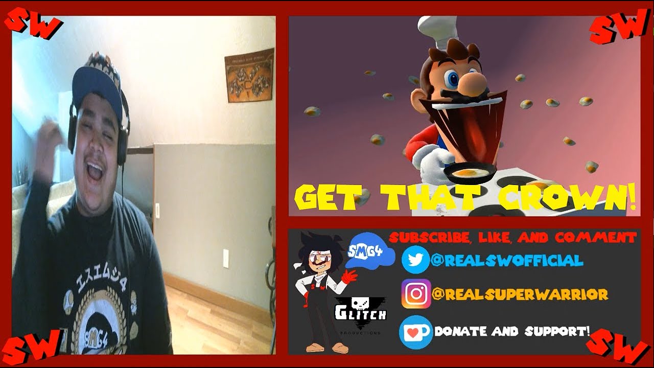 GET THAT CROWN! SMG4: If Mario was in... Fall Guys REACTION! - YouTube