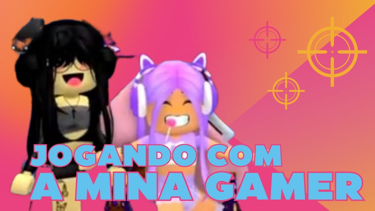 Jogando com a MINA GAMER (MURDER) - YouTube