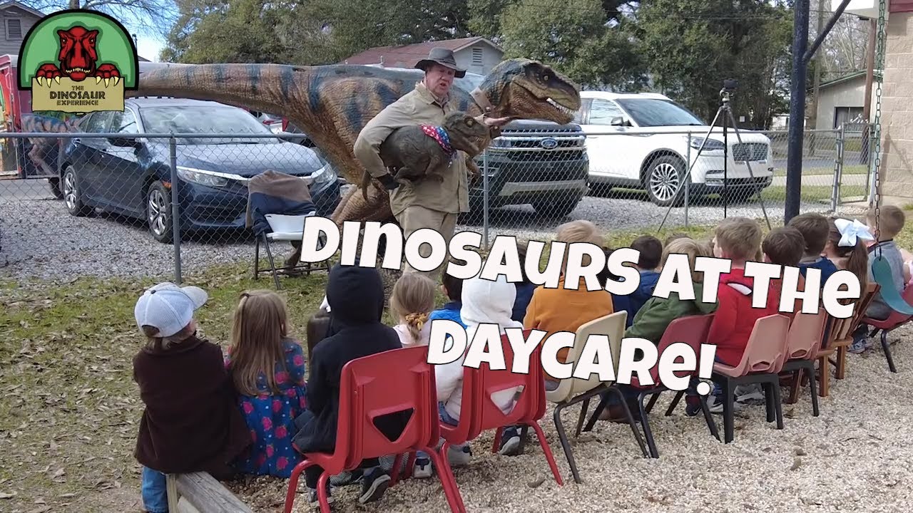 Dinosaurs in the Daycare, The Dinosaur Experience visits Danyelles ...