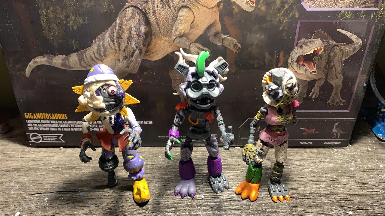 Fnaf Funko Ruin Figures Review! - YouTube