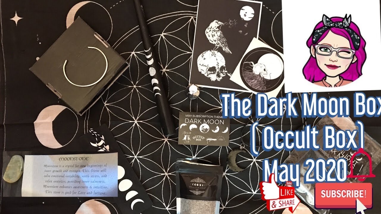 The Dark Moon Box (The occult Box) #alternative #themoon #gothic - YouTube