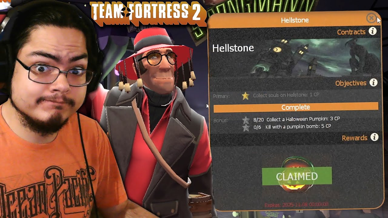 Completing Another Halloween Contract in Team Fortress 2... - YouTube