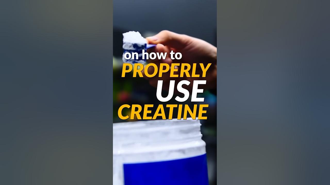 Simple 3 Step Guide On How To Properly Use Creatine Creatine