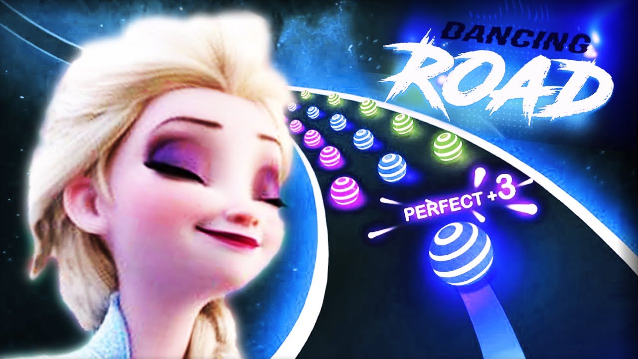 Let It Go - Frozen | Dancing Road | Disney Elsa *FAST* - YouTube