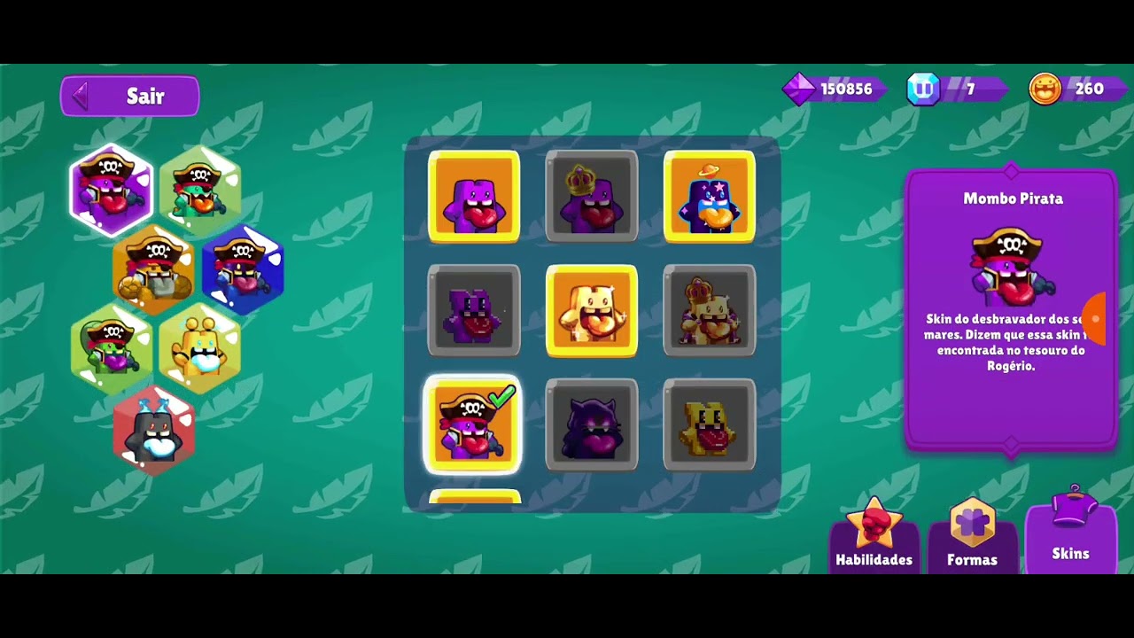 Jogando no mombo combo Legacy mostrando todas as skins do mombo - YouTube