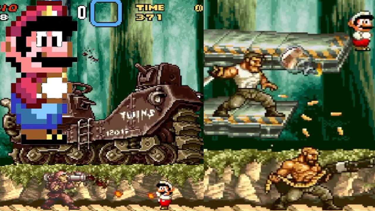 Super Mario World random revolution Metal slug - YouTube