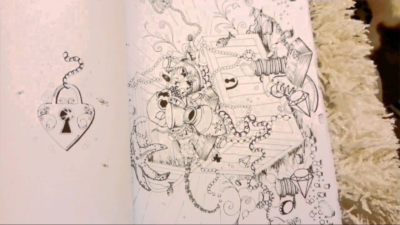 Inky Ocean, creative colouring with quests - YouTube