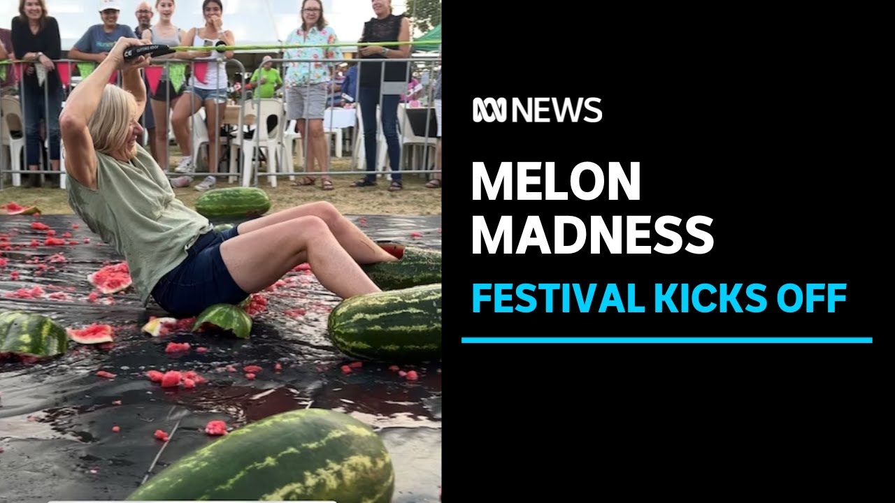Melon skiing, weigh-ins kick off Chinchilla watermelon festival | ABC ...
