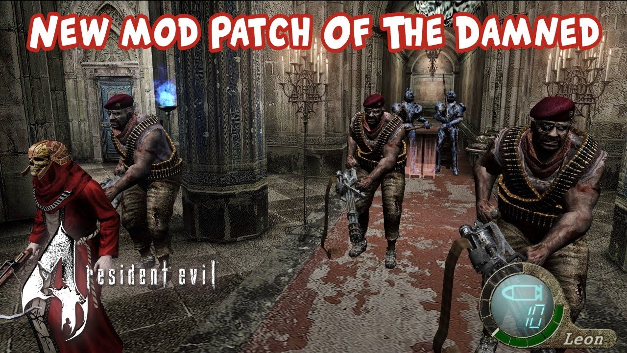 Resident Evil 4 UHD Mod Patch Of The Damned New Game Pro #12 - YouTube
