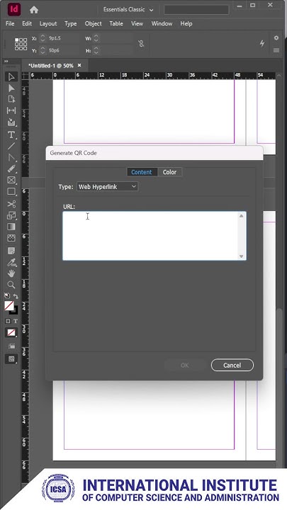 Quick Tutorial for Adobe InDesign: How to Insert QR Code? - YouTube