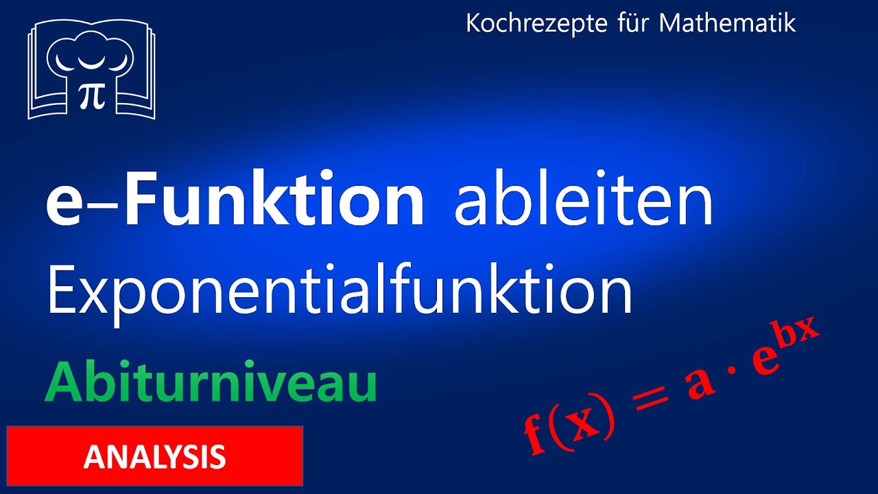 E Funktion Ableiten Exponentialfunktion E x YouTube e-funktion-ableiten-exponentialfunktion-e-x-youtube