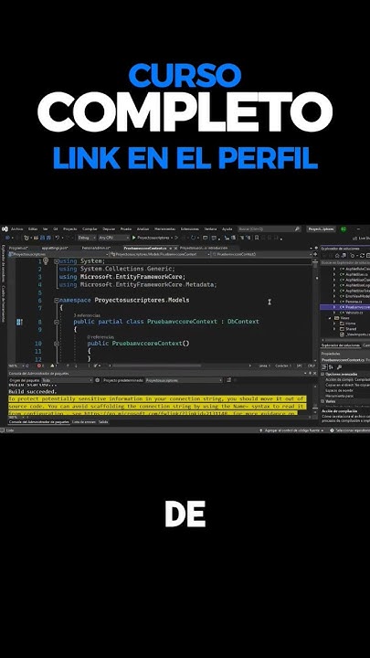 Aprende a programar con asp.net core - YouTube